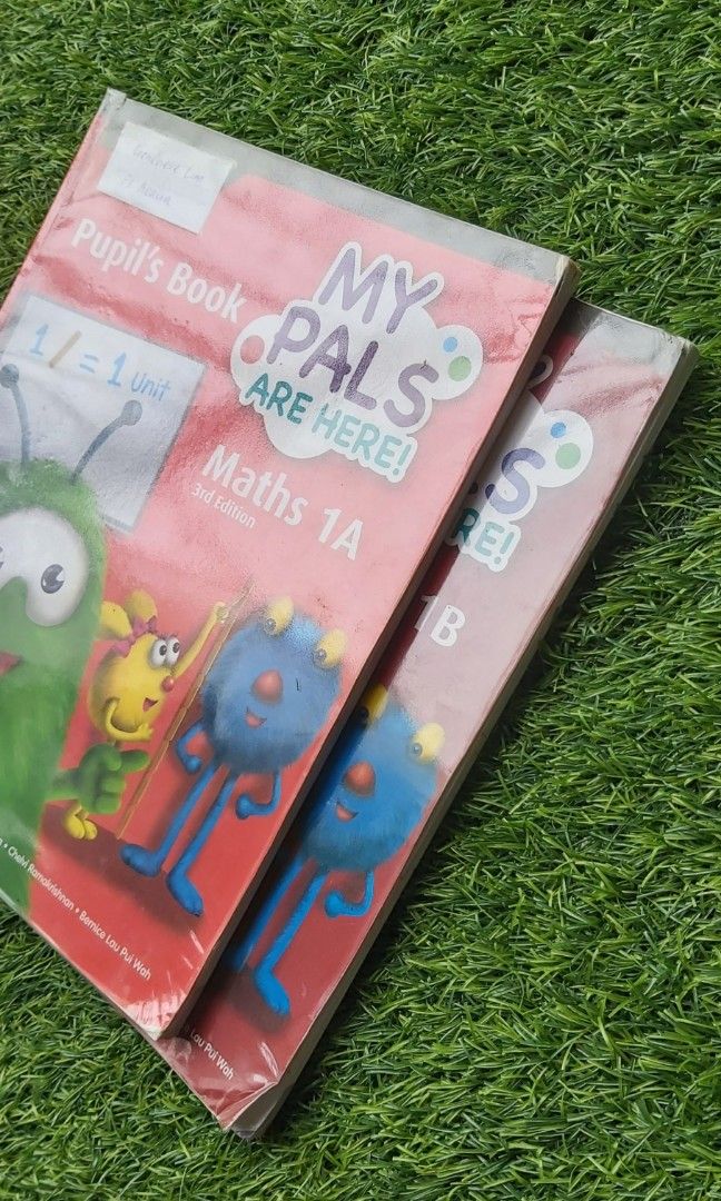 P1 Maths textbook, Primary Mathematics/ Targeting Mathematics / My Pals ...