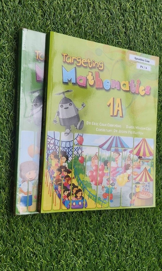 P1 Maths textbook, Primary Mathematics/ Targeting Mathematics / My Pals ...