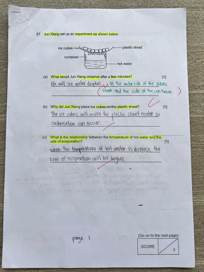 P5 science topical exam paper practice, Hobbies & Toys, Books ...