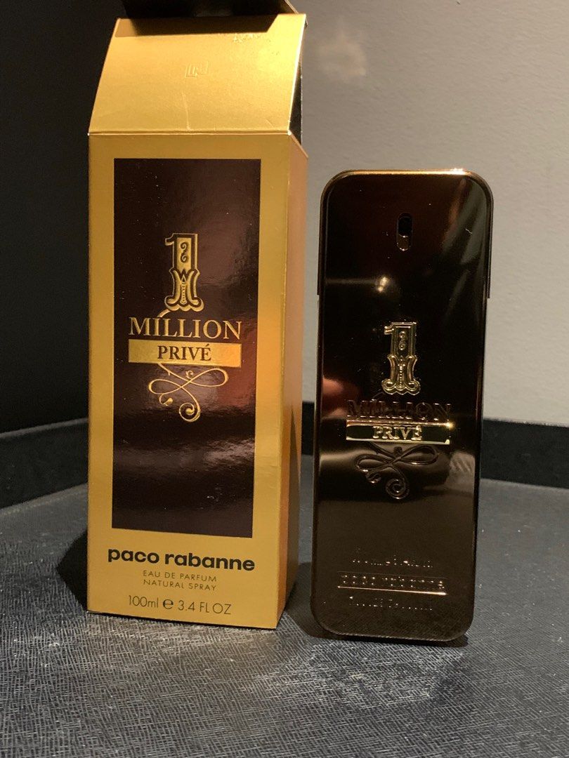 Paco Robanne One Million Prive Eau De Parfum 100ml, Beauty & Personal ...