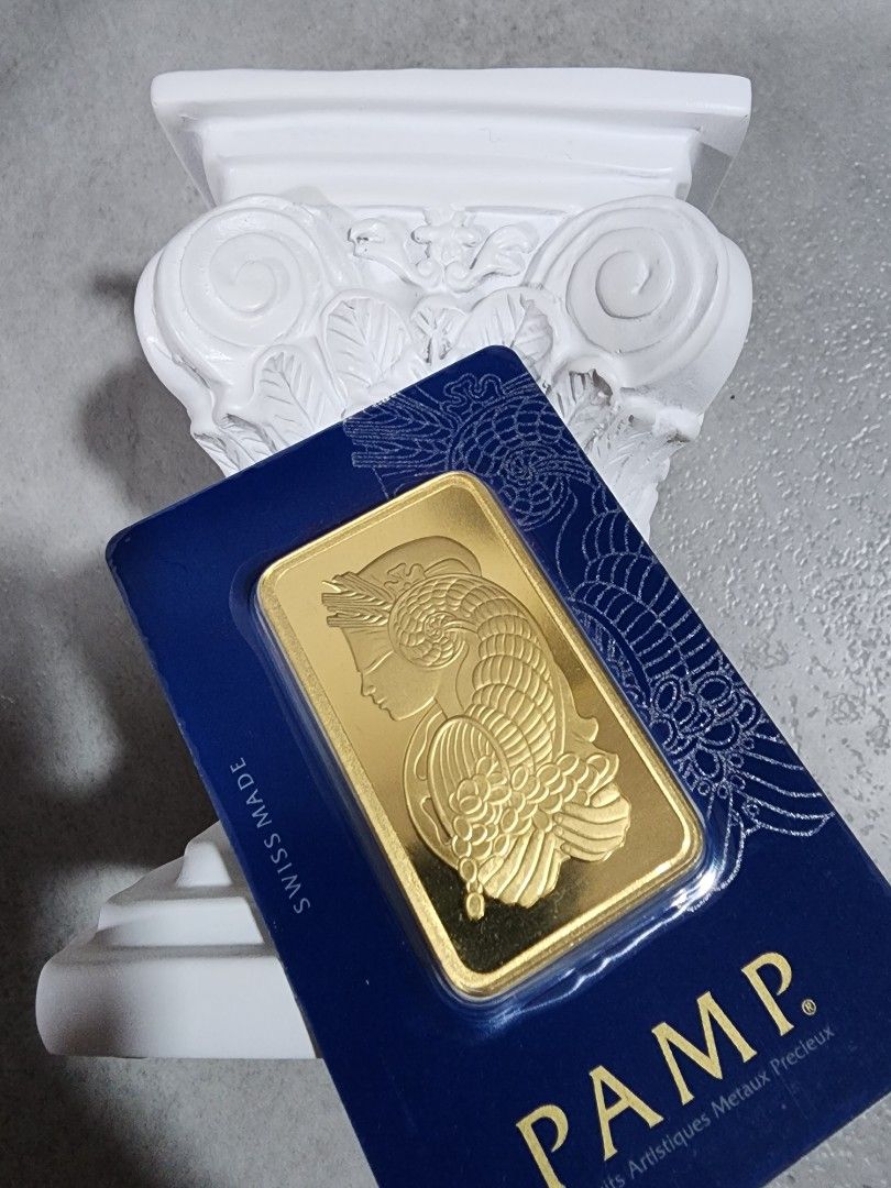 Pamp Suisse 100g Fine Gold, Luxury, Accessories on Carousell