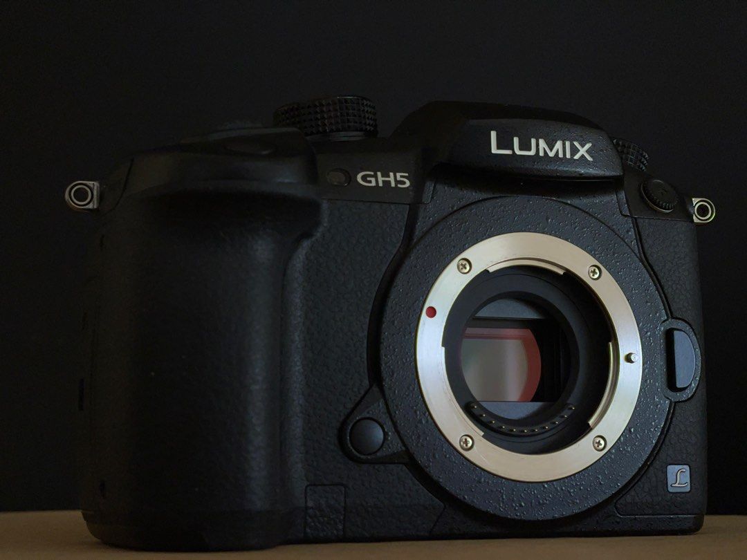 Panasonic GH5 with Cine lens, Photography, Video Cameras on Carousell