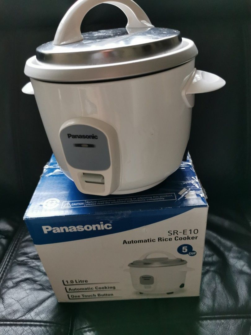 Panasonic rice cooker - used a few times, TV & Home Appliances, Kitchen ...