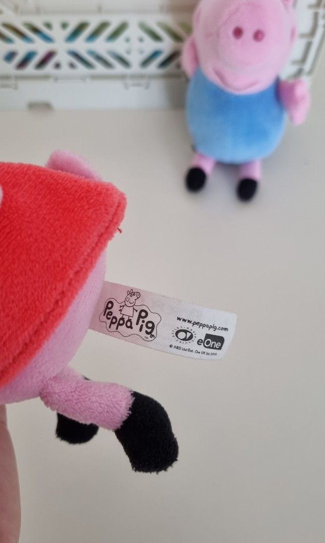 Peppa Pig George Soft toys plushies, Hobbies & Toys, Toys & Games on ...