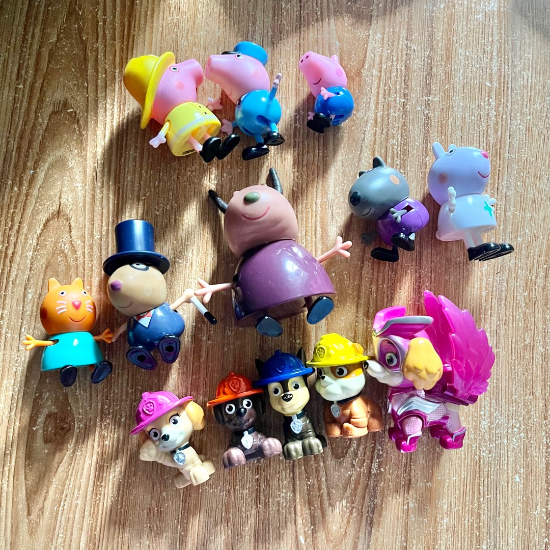 Peppa Pig Paw Patrol Take all, Hobbies & Toys, Toys & Games on Carousell