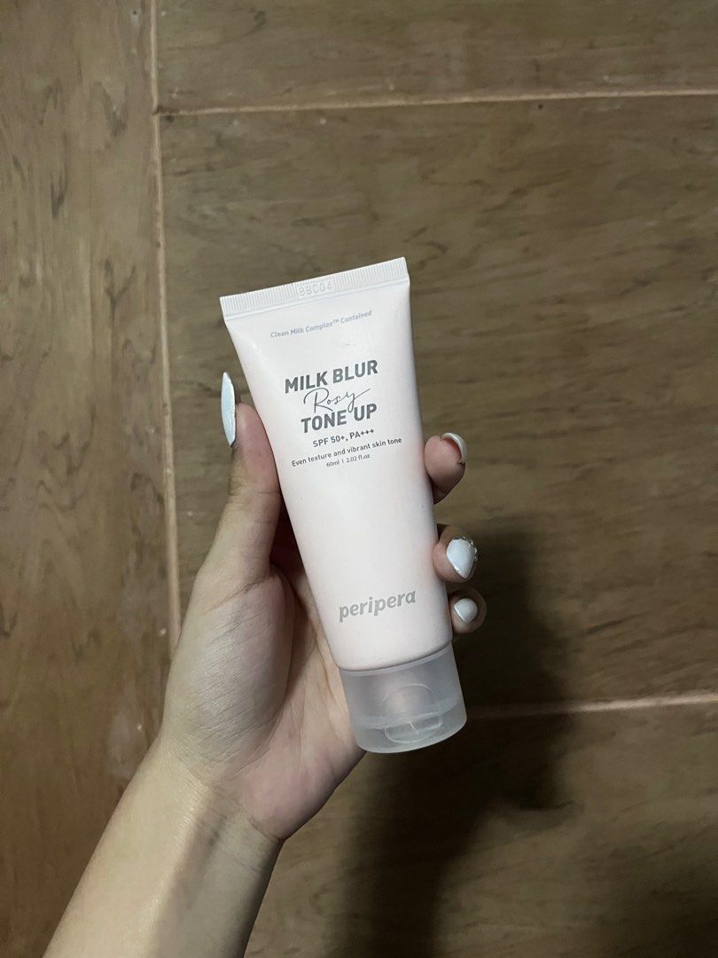 Peripera Milk Blur Tone Up Cream (Rosy), Beauty & Personal Care, Face, Face Care on Carousell