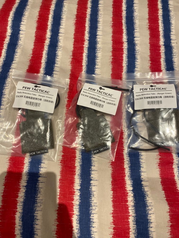 Pew tactical retention tabs, Sports Equipment, Other Sports Equipment ...