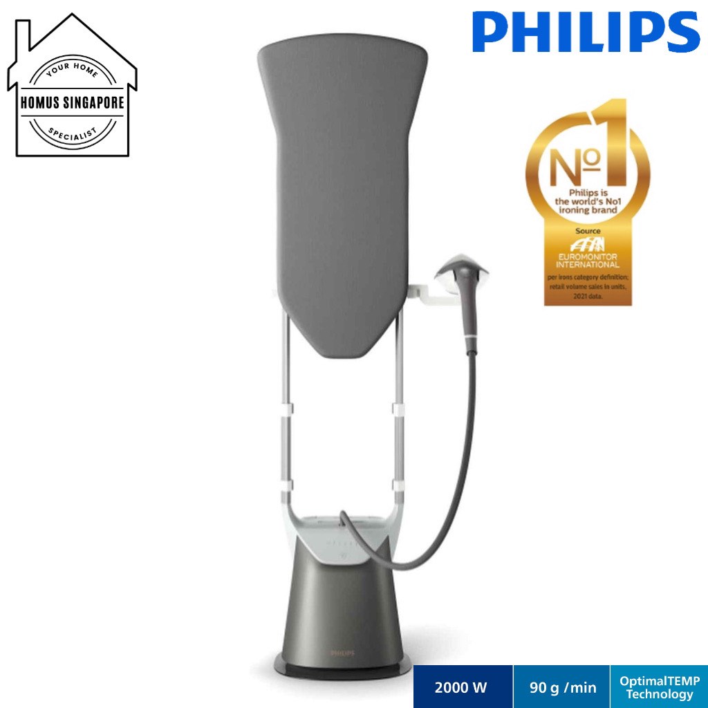 Philips 8000 Series All-in-One Ironing Solution Stand Steamer, TV ...