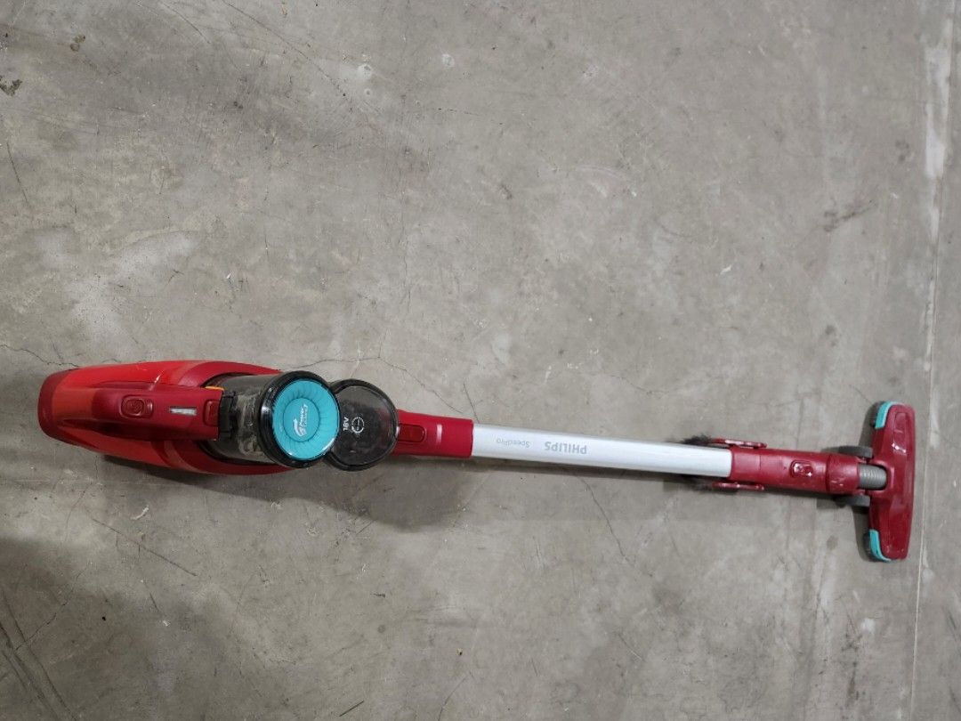 Philips Speed Pro Cordless Vacuum Cleaner, TV & Home Appliances, Vacuum ...