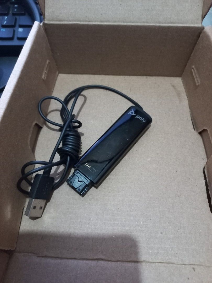 Plantronics HW520 and DA70 Amplifier, Audio, Headphones & Headsets on ...