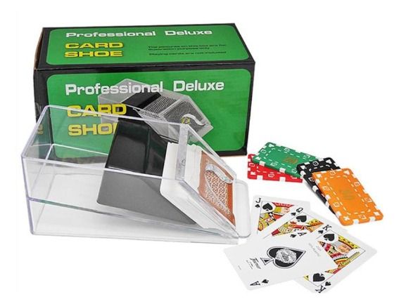 Playing Card Organizer Card Dealer Shoe Holder Deluxe Poker Card ...