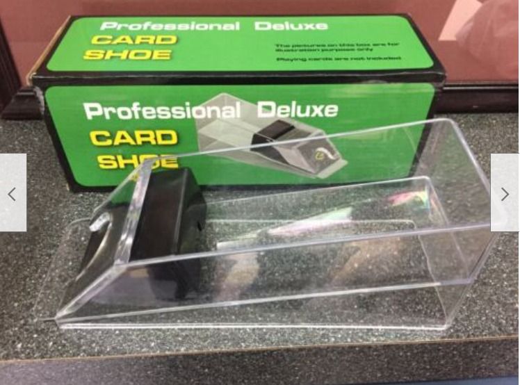 Playing Card Organizer Card Dealer Shoe Holder Deluxe Poker Card ...