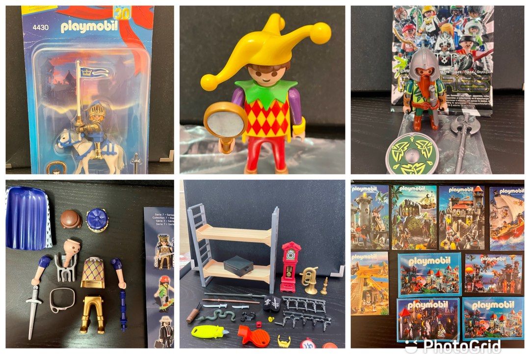 Playmobil collection (12) figures , parts & catalogue promotion ...