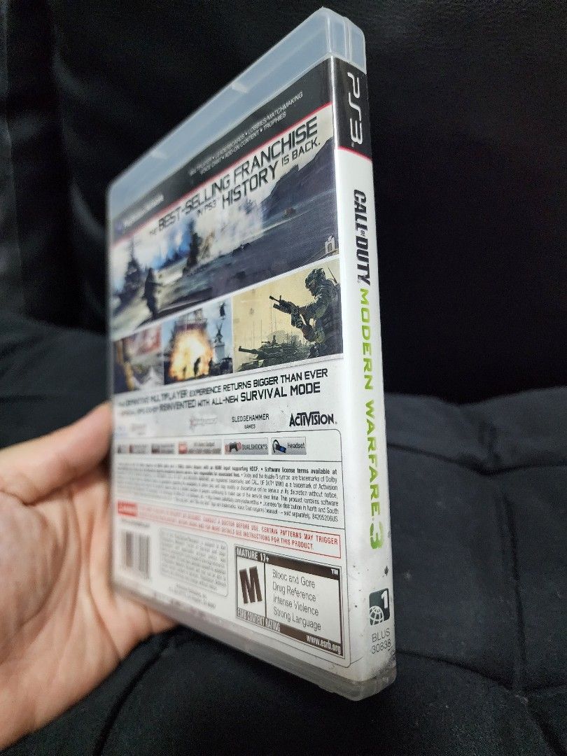 Playstation 3 Ps3 game - Call of Duty Modern Warfare 3 COD MW3, Video ...