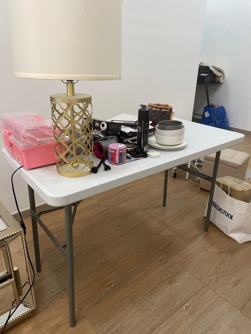 FREE Portable Table approx 120cm, Furniture & Home Living, Furniture ...