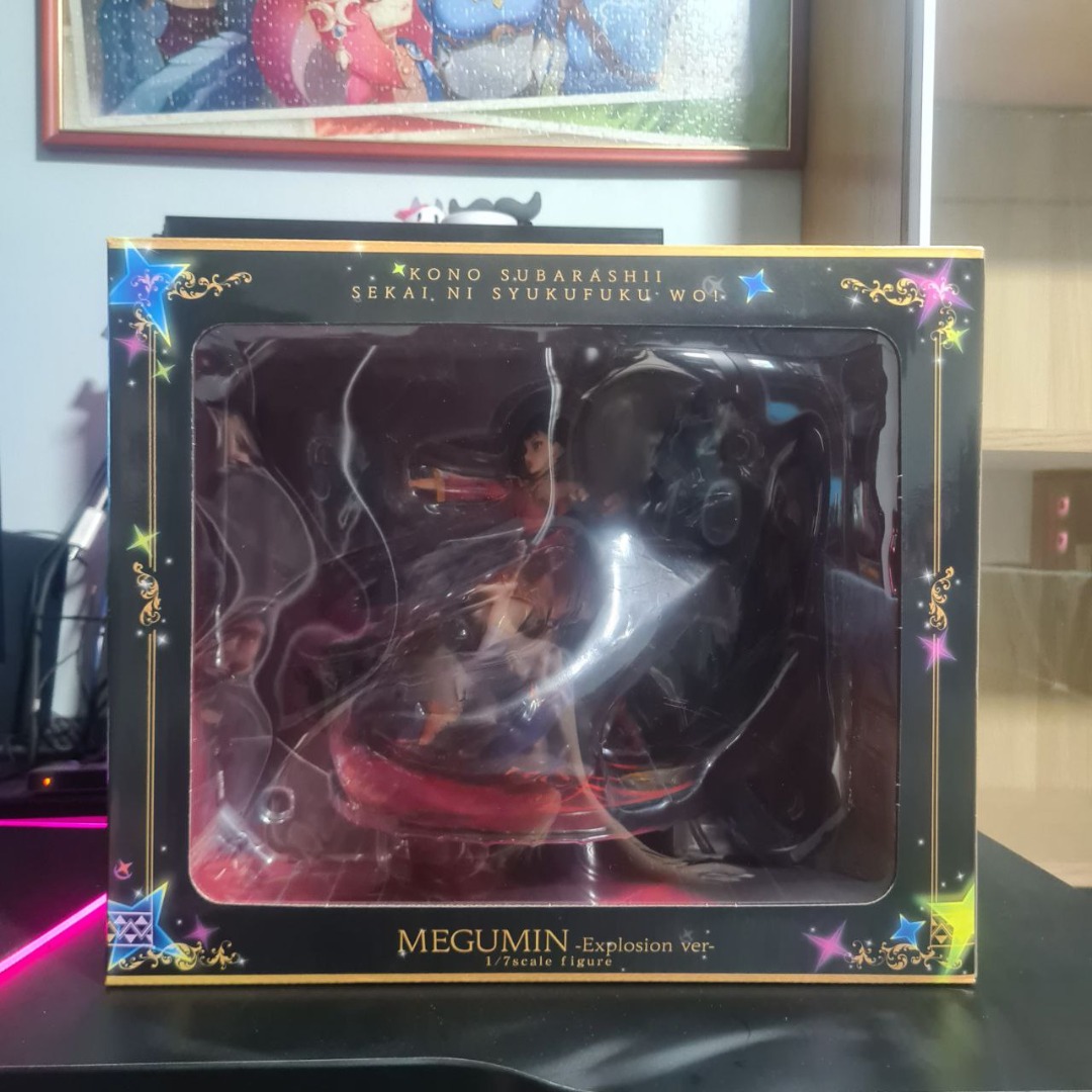 PRE-OWNED - Konosuba - Chomusuke & Megumin - Shibuya Scramble Figure ...