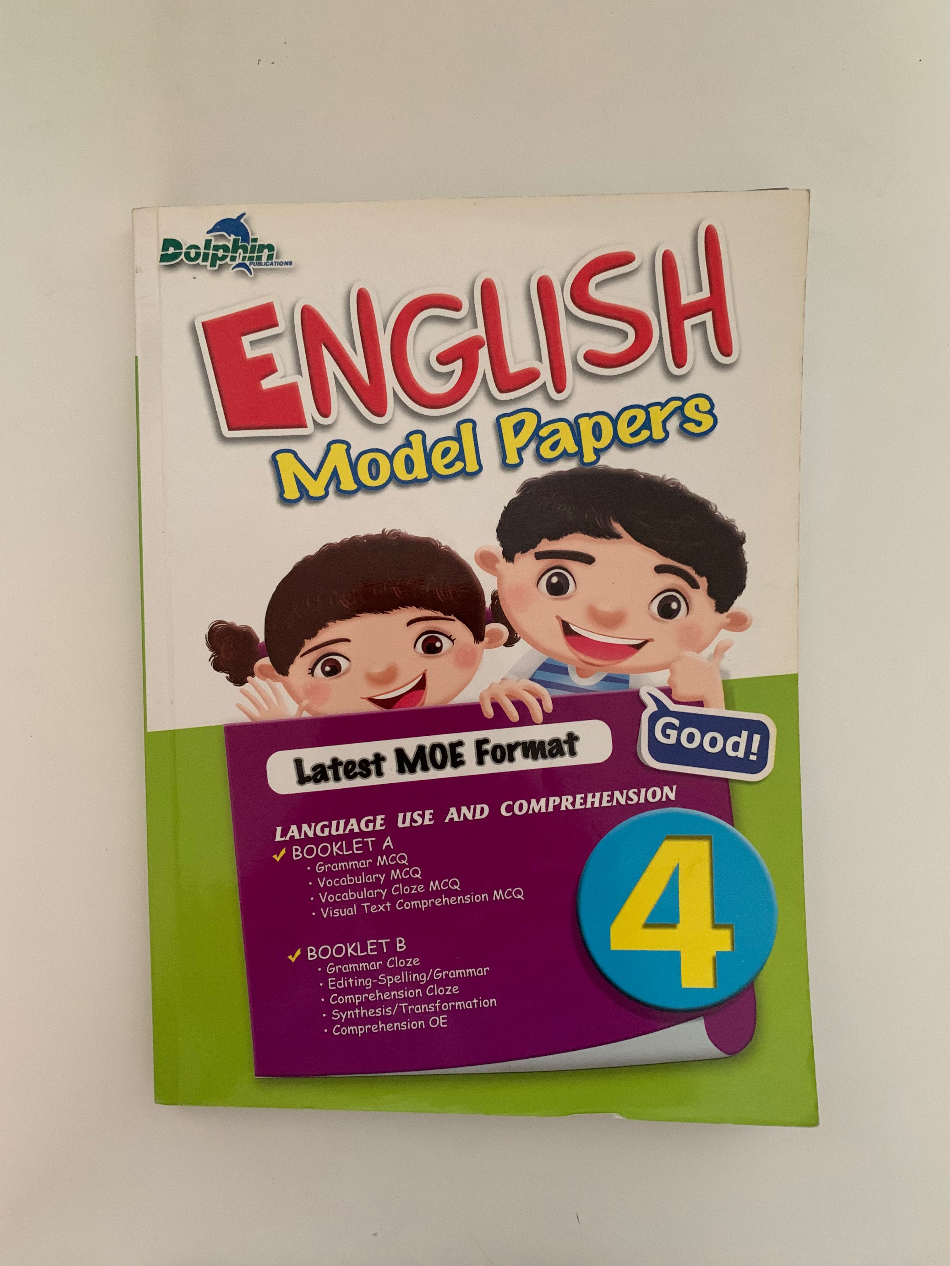 Primary 3-4 English assessment books: Grammar, Vocab, Comprehension ...