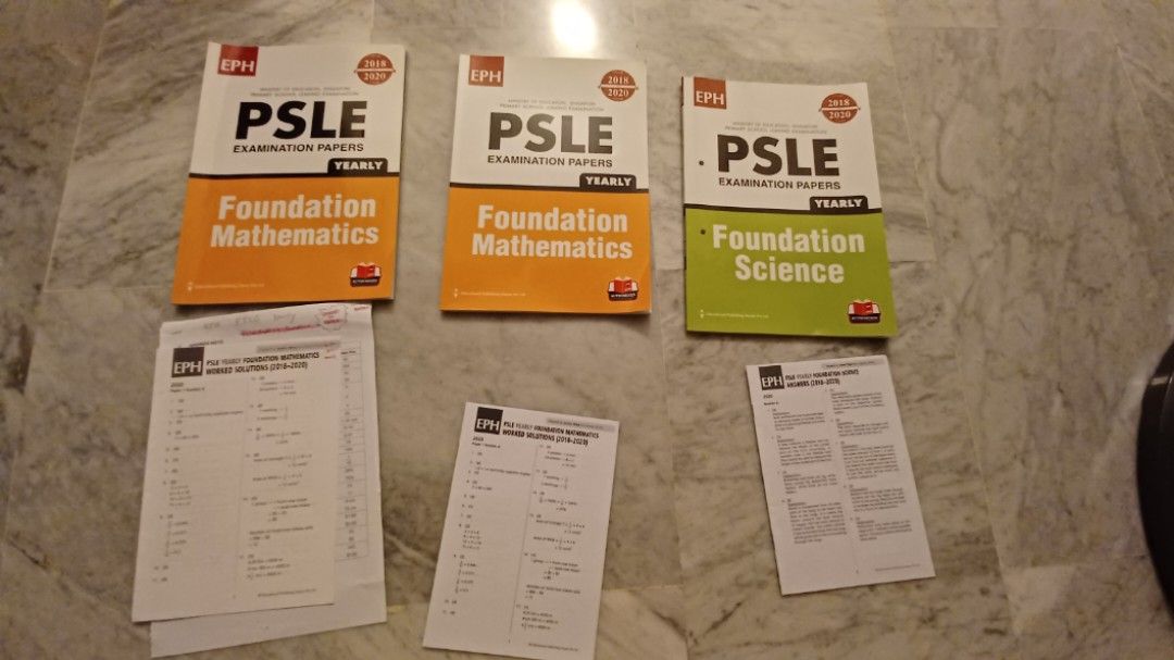 PSLE Foundation Assessment Books, Hobbies & Toys, Books & Magazines ...