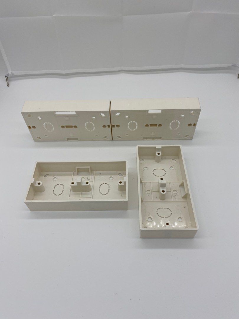 PVC Nut Box Base/ Switch Socket Base | 3x7 (172mm x 86mm x32mm ...
