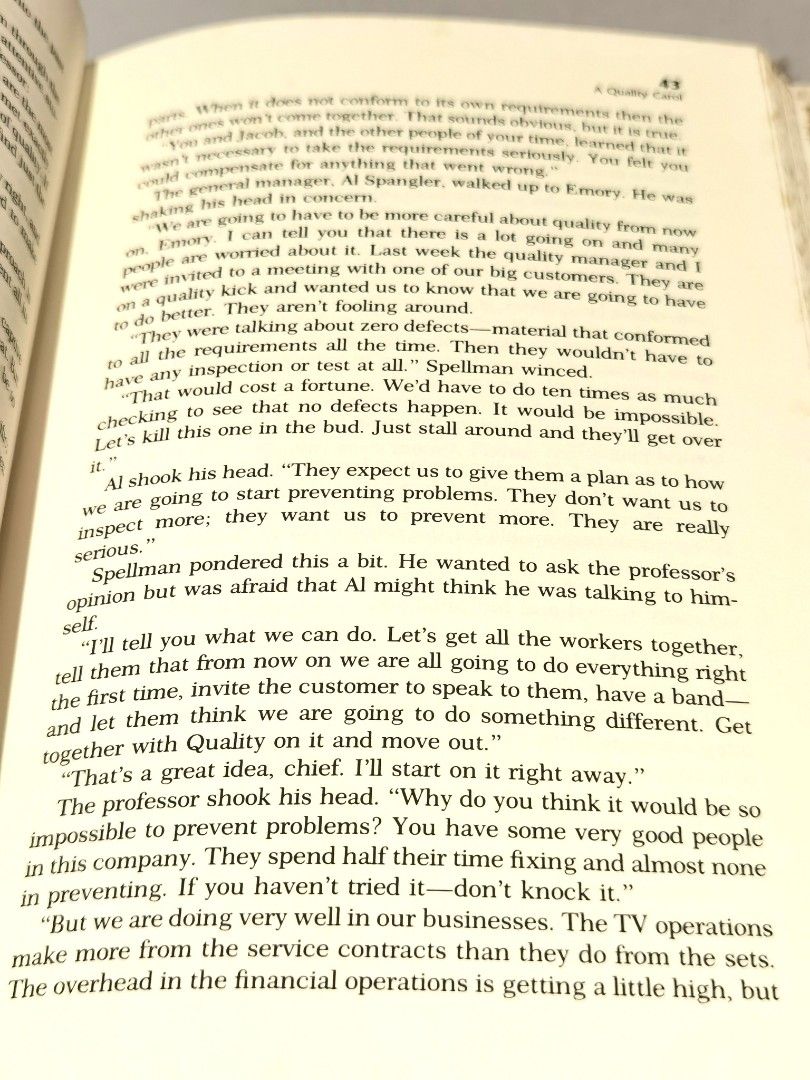 Quality Without Tears The Art Of Hassle Free Management Book By Philip ...