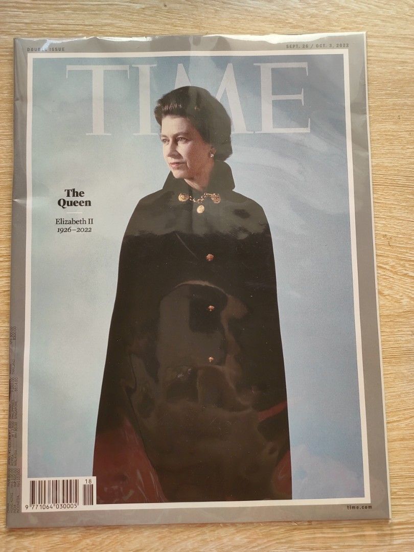 Queen Elizabeth Time Magazine collectors item 2022, Hobbies & Toys ...