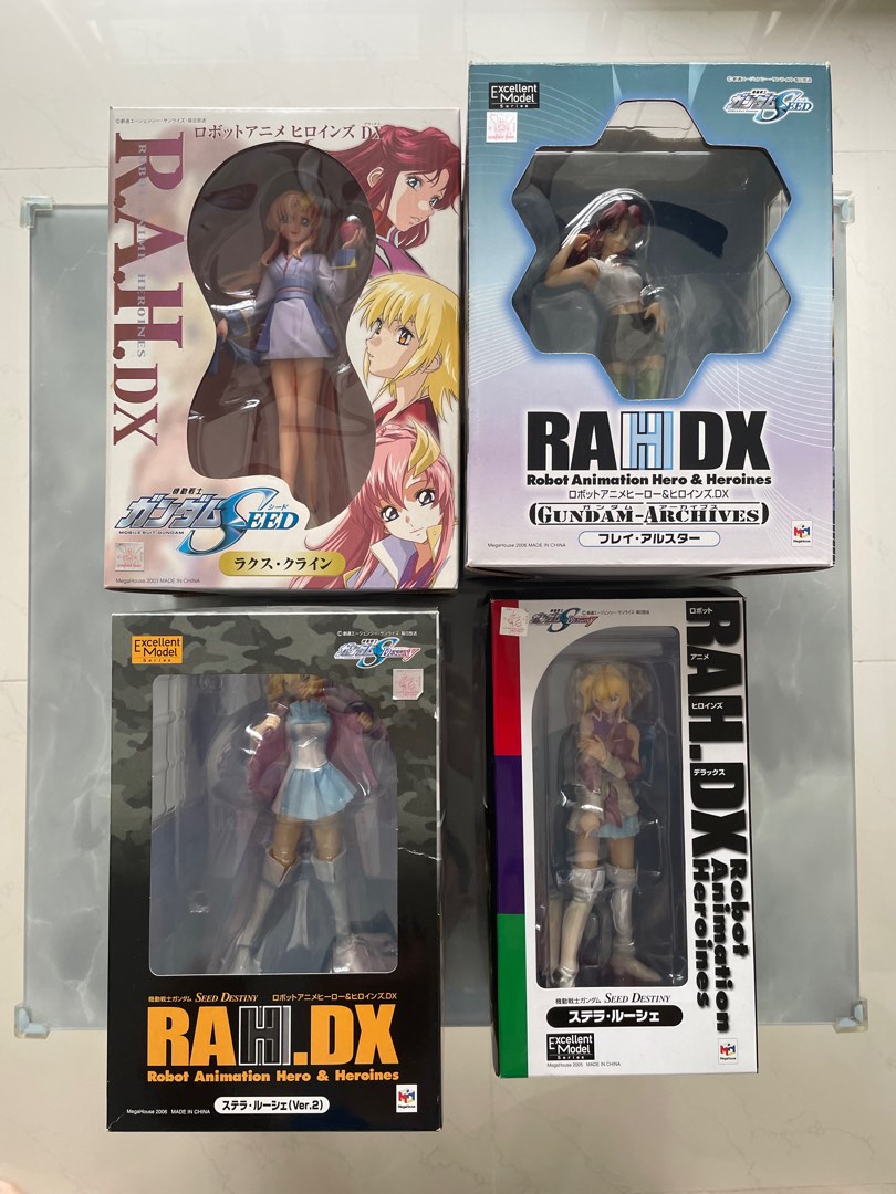 RAHDX Gundam seed figurines from MegaHouse, Hobbies & Toys, Toys & Games on Carousell