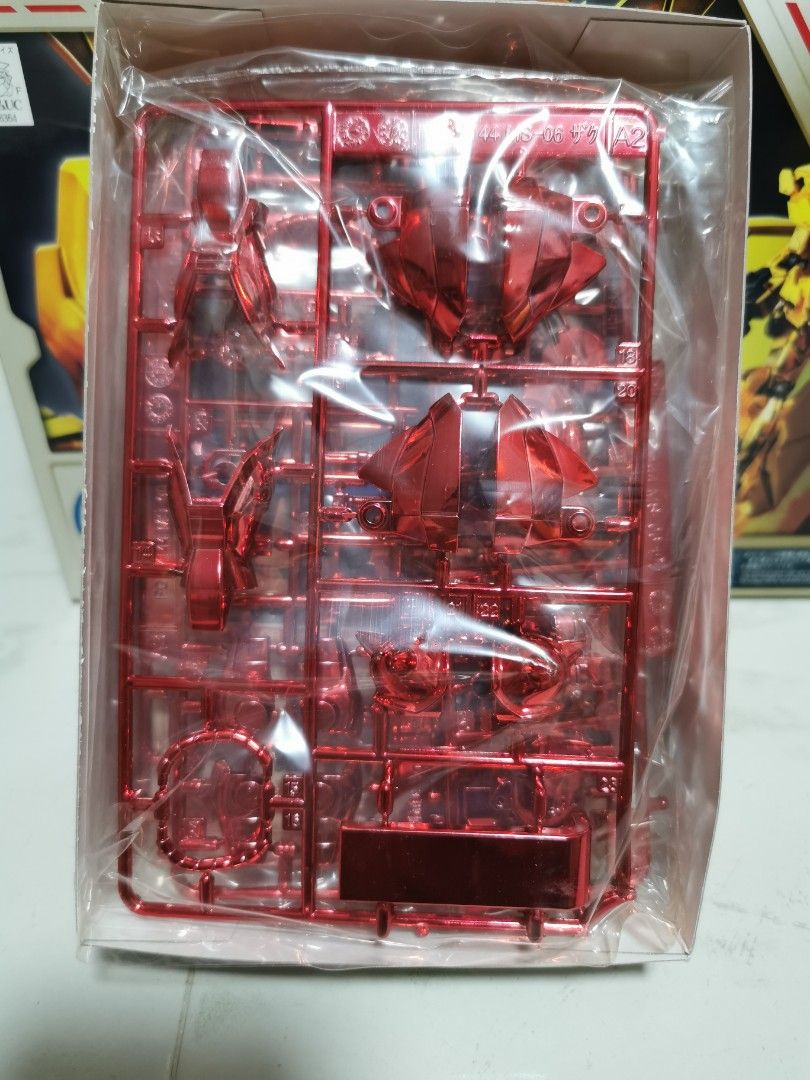 Rare Gundam X Dengeki Hobby 2th Year Anniversary - Char Zaku II Red ...