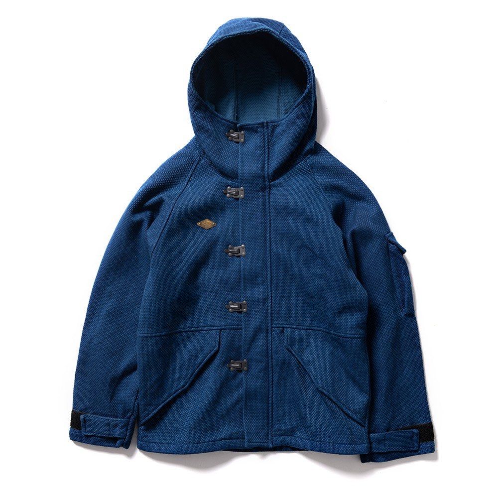 Retrodandy - " ECWCS Sashiko Deck Hook " - 藍染 Indigo, 他的時尚, 外套、夾克、大衣在旋轉拍賣