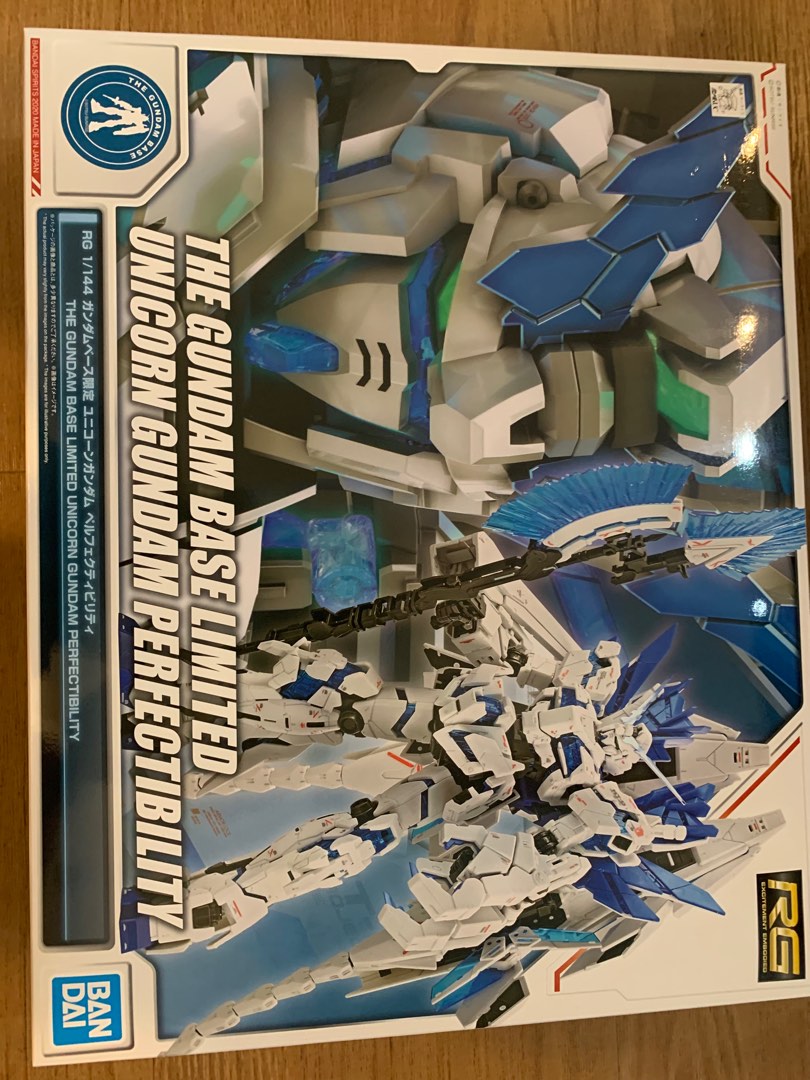 RG Unicorn Gundam Perfectibility, Hobbies & Toys, Toys & Games on Carousell