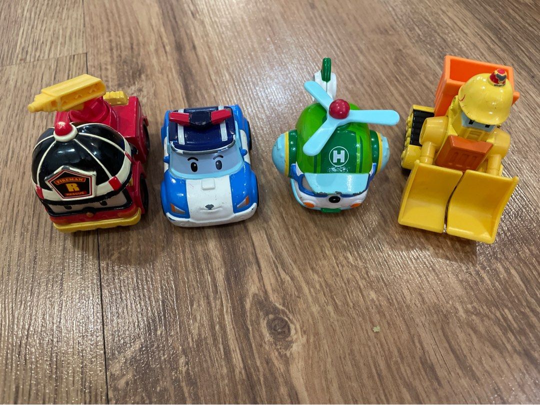 Robocar Poli Die Cast Toys, Hobbies & Toys, Toys & Games on Carousell