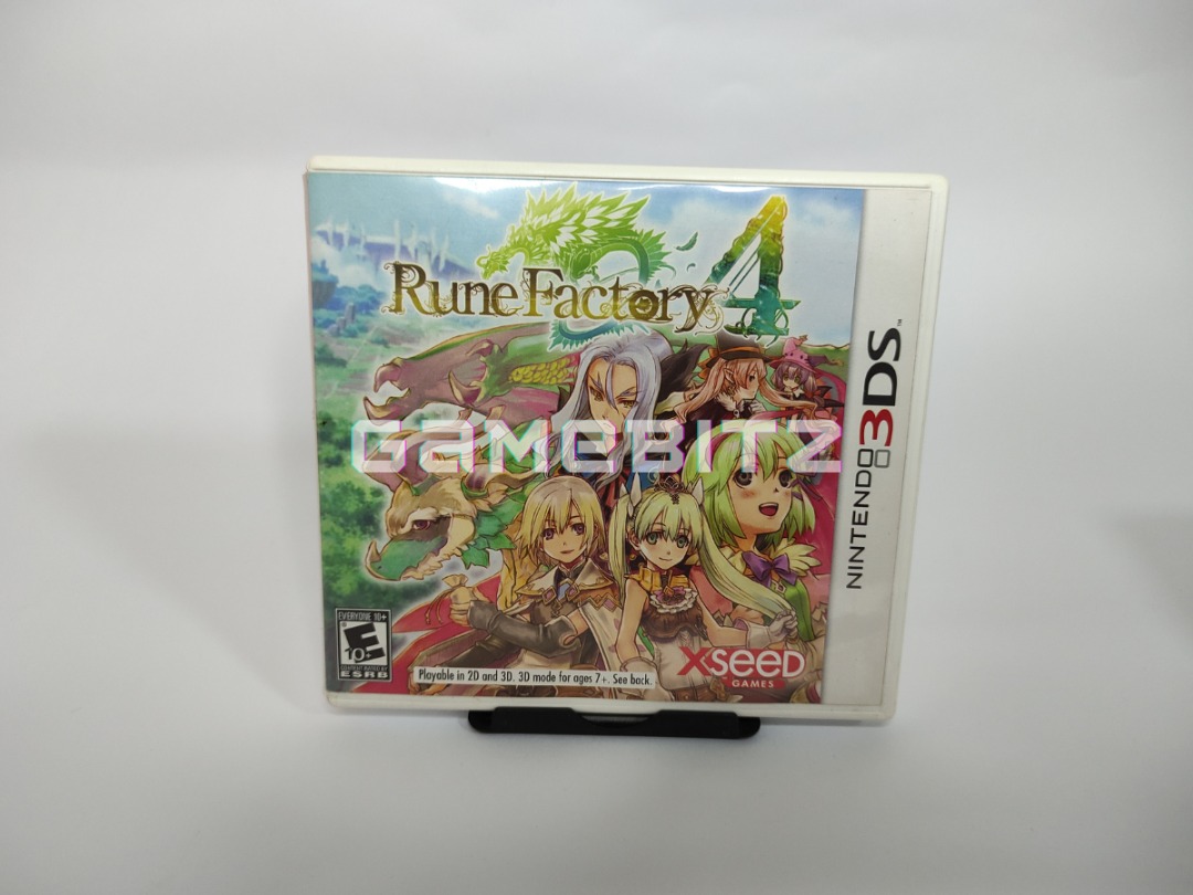 Rune Factory 4 3DS Game (USA), Video Gaming, Video Games, Nintendo on ...