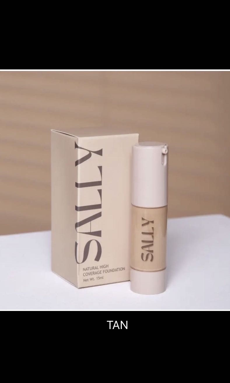 Sally foundation in tan, Beauty & Personal Care, Face, Makeup on Carousell