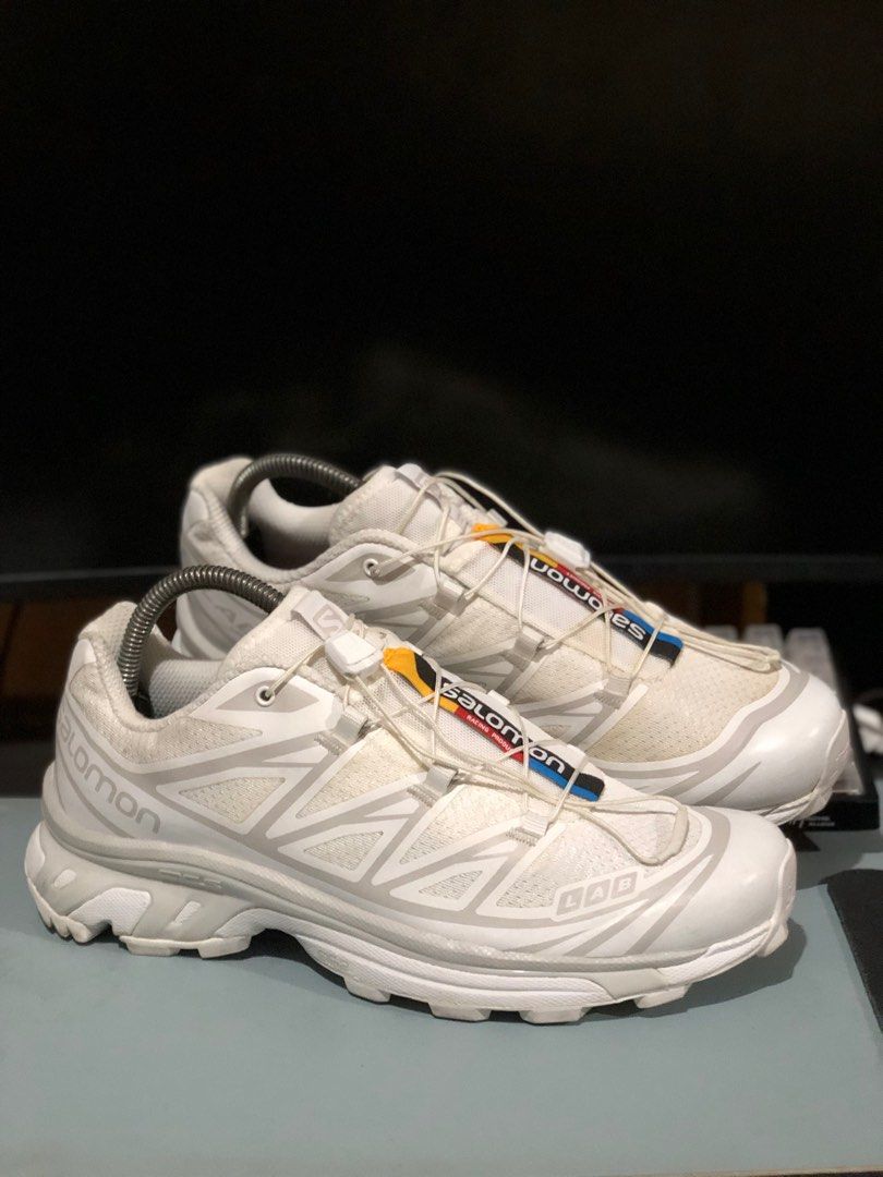 Salomon XT6 S-Lab White Lunar Rock, Men's Fashion, Footwear, Sneakers ...