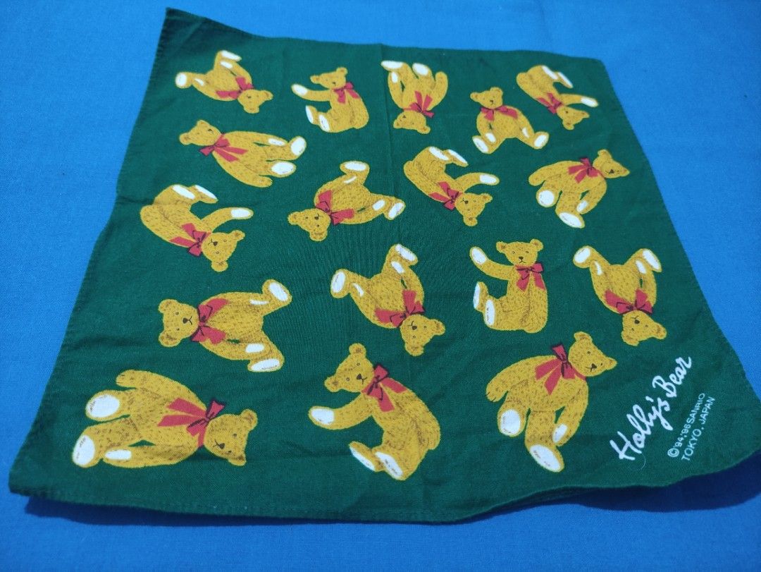 Sanrio Holly's Bear Teddy Bear Handkerchief Merch, Hobbies & Toys, Toys ...