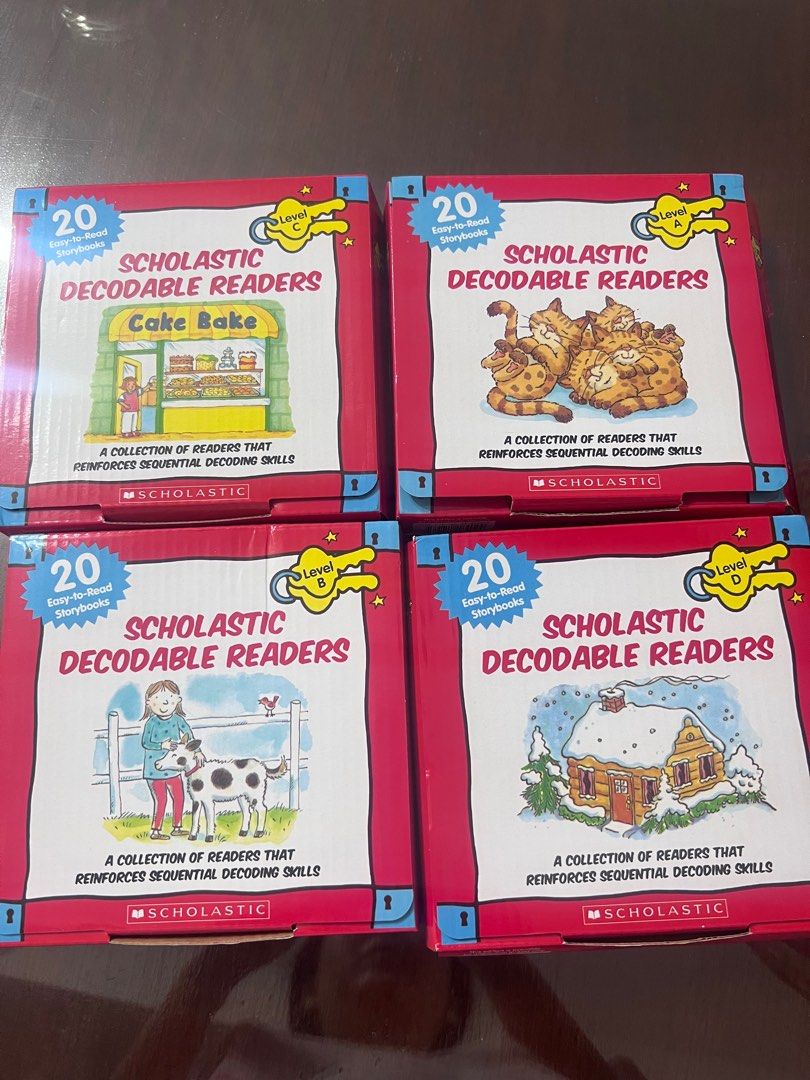 Scholastic Decodable Readers. Levelled readers, Hobbies & Toys, Books & Magazines, Children's ...