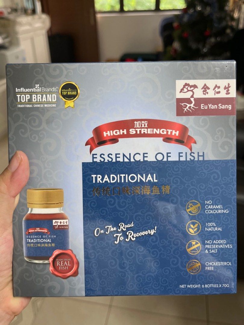 (Sealed) Eu Yan Sang Essence Of Fish, Health & Nutrition, Health ...