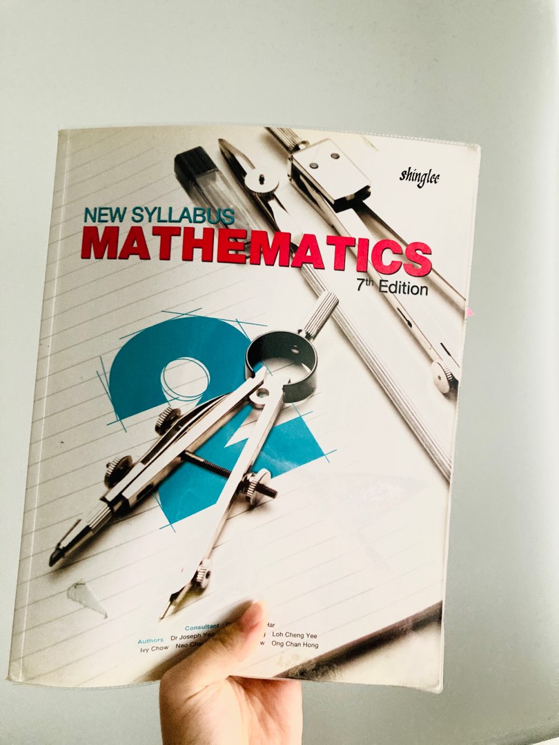 Secondary 2 New Syllabus Math Textbook (shinglee), Hobbies & Toys ...