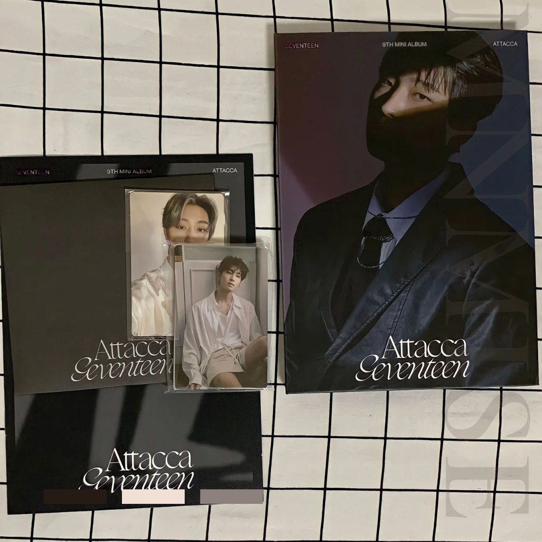 Seventeen: Attacca - Carat Version (9th Mini Album) Complete Inclusion + Caratland 2020 Polaroid ...