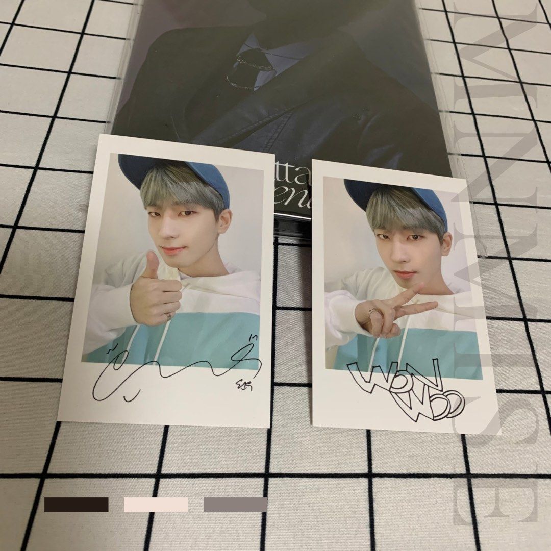 Seventeen: Attacca - Carat Version (9th Mini Album) Complete Inclusion + Caratland 2020 Polaroid ...