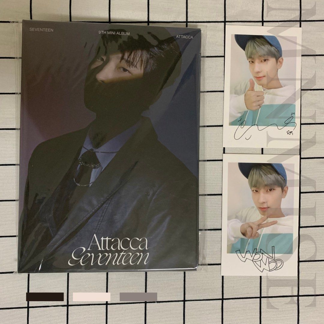 Seventeen: Attacca - Carat Version (9th Mini Album) Complete Inclusion ...