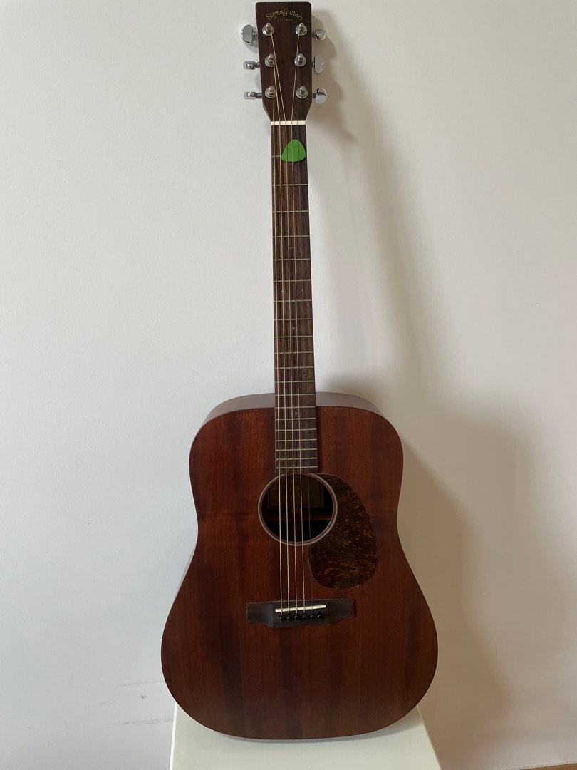 Sigma DM-15 acoustic guitar satin finish, Hobbies & Toys, Music & Media ...