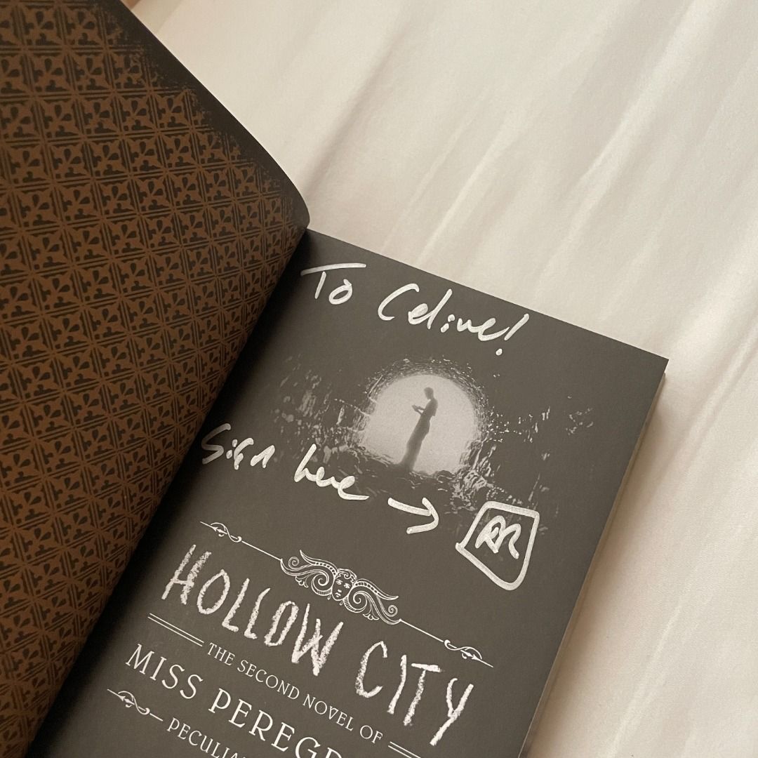 *SIGNED* Miss Peregrine's Home for Peculiar Children Series by Ransom ...