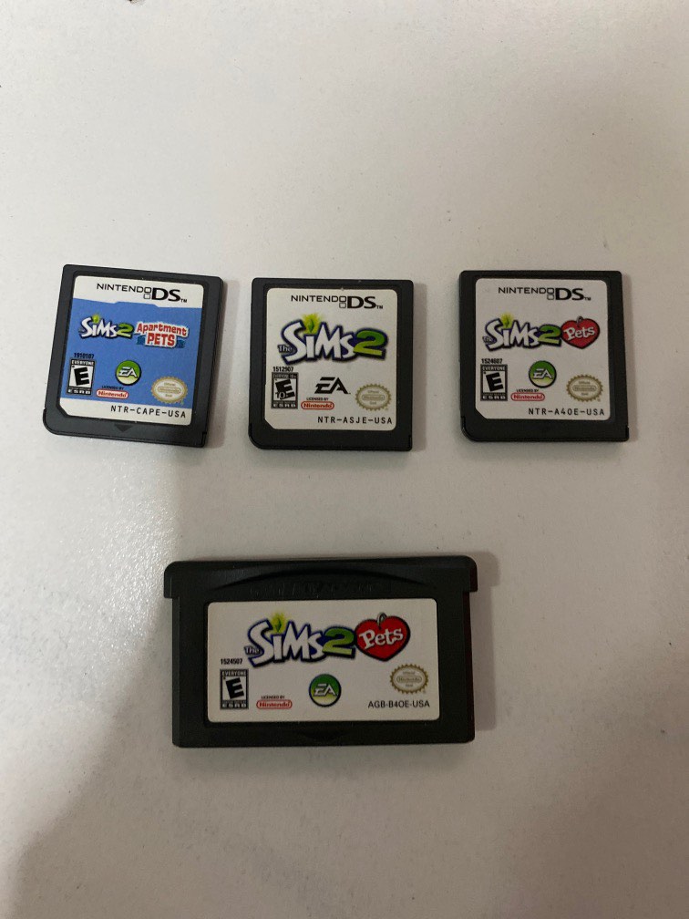Sims 2 nintendo game cartridges, Video Gaming, Video Games, Nintendo on ...