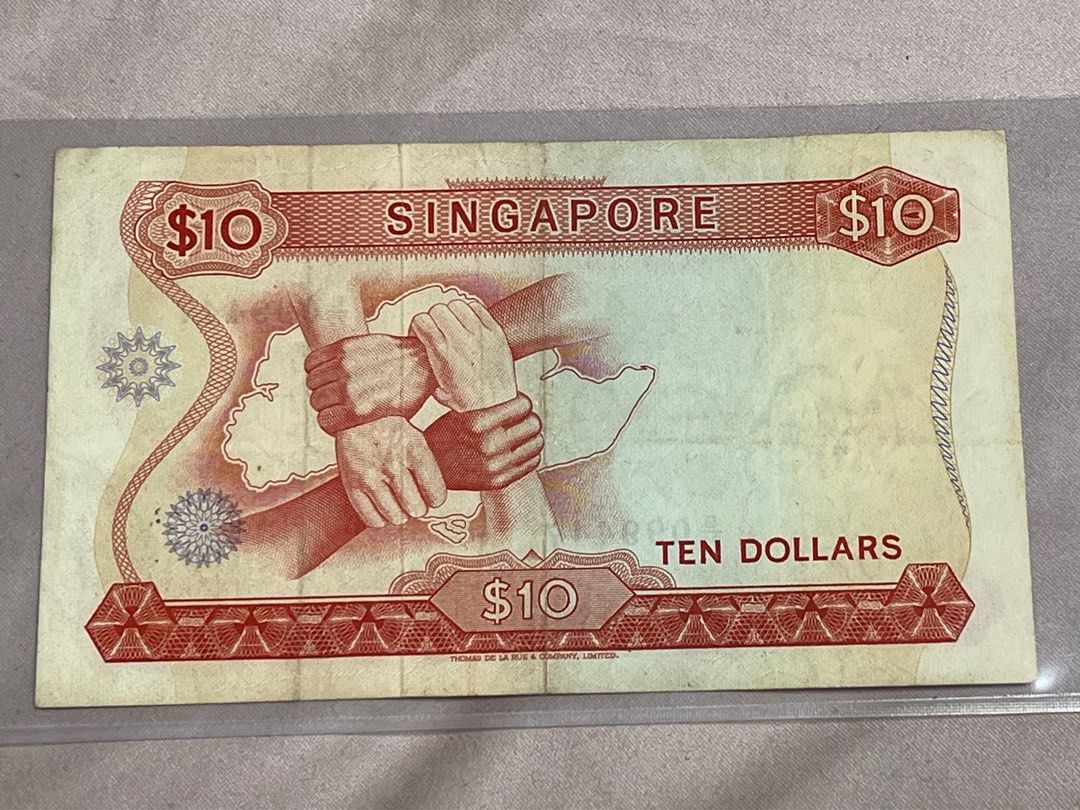 Singapore $10 orchid bank notes, Hobbies & Toys, Memorabilia ...