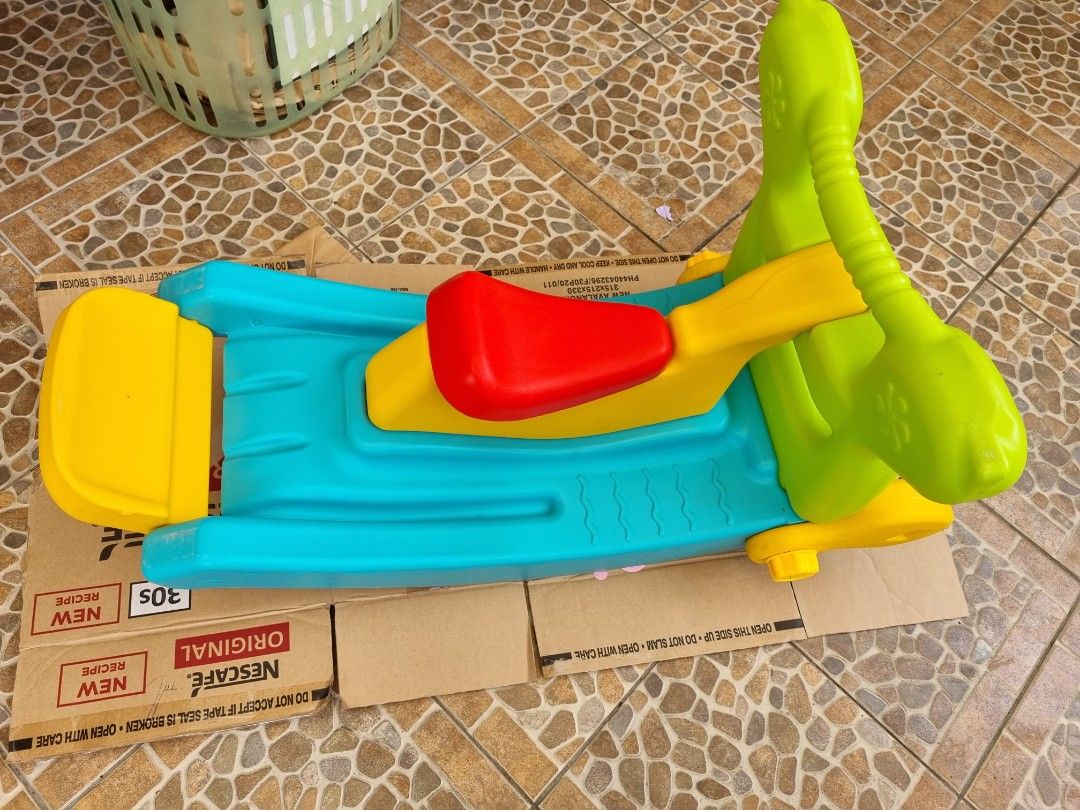 Fisher Price Slide and Rocker Combo, Babies & Kids, Baby Nursery & Kids ...