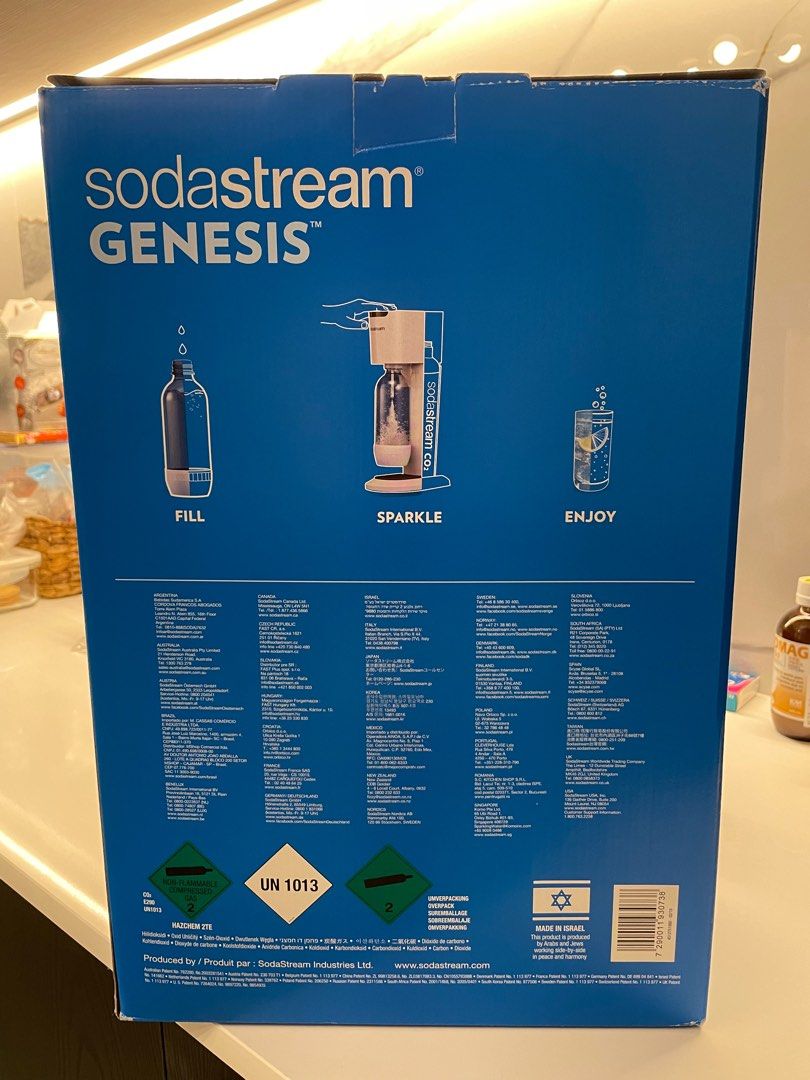 Sodastream Genesis Sparkling Water Maker, TV & Home Appliances, Kitchen ...