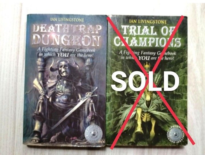 Special Limited Edition Ian Livingstone Rare Vintage Gamebook Adventure ...