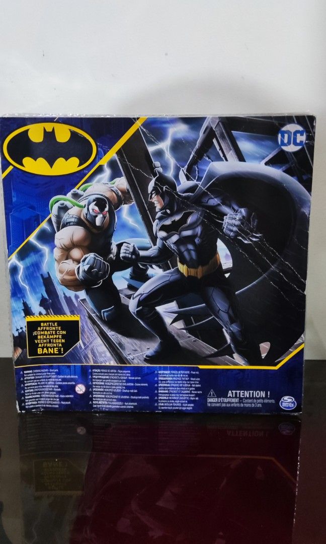 Spin Master - 12-inch Batman VS Bane, Hobbies & Toys, Toys & Games on Carousell