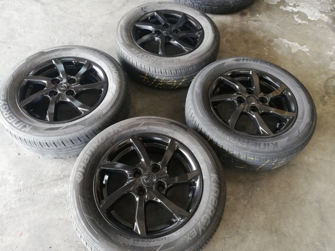 Sport rim second 14 inch viva kenari kelisa, Auto Accessories on Carousell