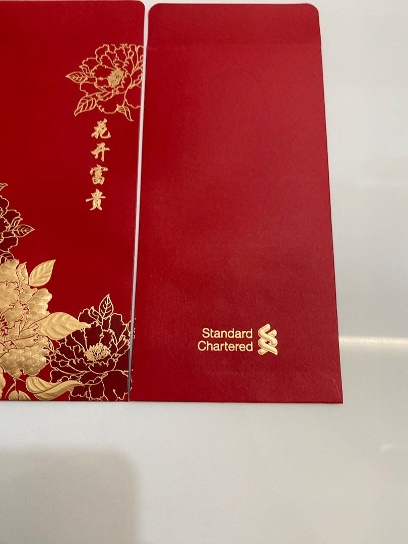 Standard chartered red packets, Hobbies & Toys, Stationery & Craft, Art ...